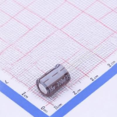 China Durable Electrolytic Capacitor JAMICON TLR221M1VF11M Designed for Electronic Performance for sale