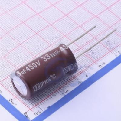 China Radial type capacitor JAMICON TXR330M2WK25M offering high ripple current performance for adaptor applications for sale