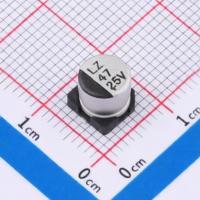 China Surface Mount Aluminum Electrolytic Capacitors JARSON LZ1E470M0606 with RoHS 2.0 and REACH Compliance for sale
