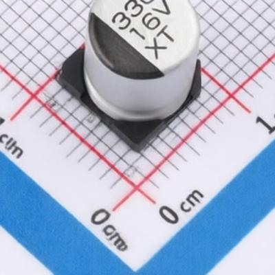 China High Density PCB Surface Mount Capacitor JARSON XT1C331M0810 with 105 Endurance and RoHS Compliance for sale