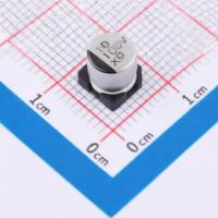 China Compact SMD aluminum electrolytic capacitor JARSON XS2A100M0605 ideal for surface mount applications for sale