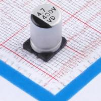 China Surface Mount Aluminum Electrolytic Capacitor JARSON VD2G4R7M0813 400V 4.7F 20 Tolerance 8mm Diameter 13mm Height for sale