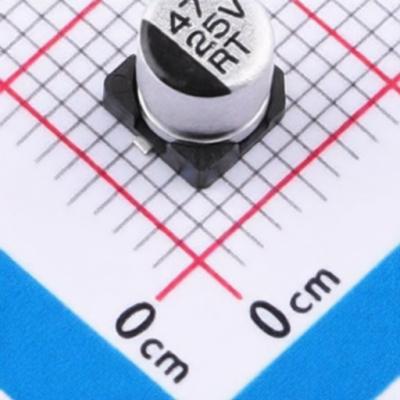 China Surface Mount Aluminum Electrolytic Capacitor JARSON RT1E470M0506 with 105C 2000 Hour Life Guarantee for sale