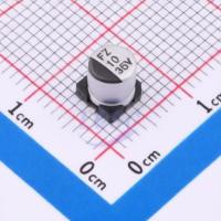 China surface mount capacitor JARSON FZ1V100M0506 with RoHS 2.0 certification and endurance at 105 degrees for sale