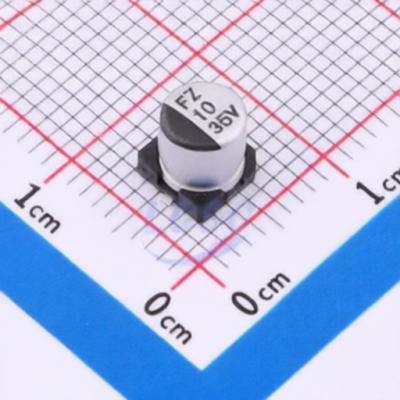 China surface mount capacitor JARSON FZ1V100M0506 with RoHS 2.0 certification and endurance at 105 degrees for sale