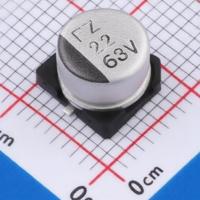 China Durable capacitor JARSON FZ1J220M0806 with 105 endurance rating and compliance to RoHS 2.0 standards for sale