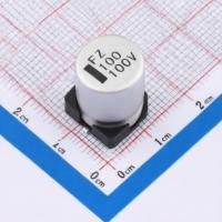 China Compact PCB capacitor JARSON FZ2A101M1313 featuring extra low impedance and durability at 105 degrees for sale