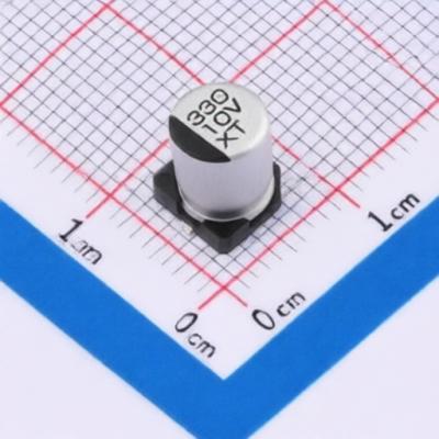 China 330 microfarad capacitor JARSON XT1A331M0607 designed for reflow soldering and surface mount PCB assemblies for sale