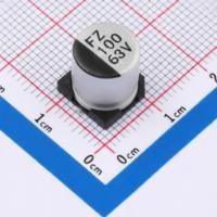 China High Endurance Surface Mount Capacitor JARSON FZ1J101M1010 Compliant with RoHS and REACH Regulations for sale
