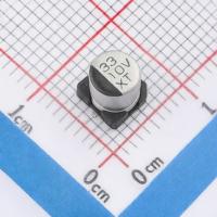 China High density PCB surface mount capacitor JARSON XT1A330M0506 with 330 microfarad capacitance and 6 3 volt rating for sale
