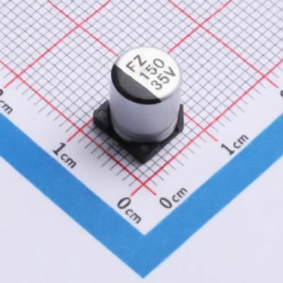 China electronic capacitor JARSON FZ1V151M0810 designed for high density PCB and long endurance operation for sale