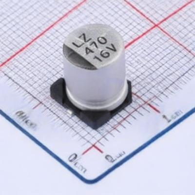 China Surface Mount Aluminum Electrolytic Capacitors JARSON LZ1C471M0810 Ideal for High Density PCB Design for sale
