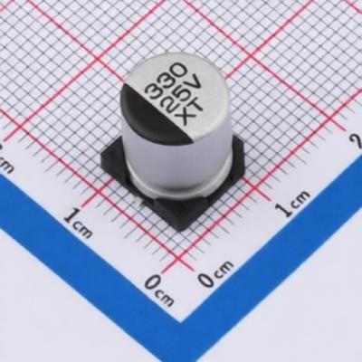 China High density PCB surface mount capacitor JARSON XT1E331M1010 with 105 endurance and RoHS compliance for sale