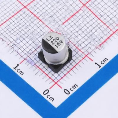 China SMD Aluminum Electrolytic Capacitor JARSON LZ1C221M0607 Offering Performance in High Frequency Circuits for sale