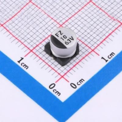China Low impedance capacitor JARSON FZ1J100M0606 with 105C temperature endurance and surface mount design for sale