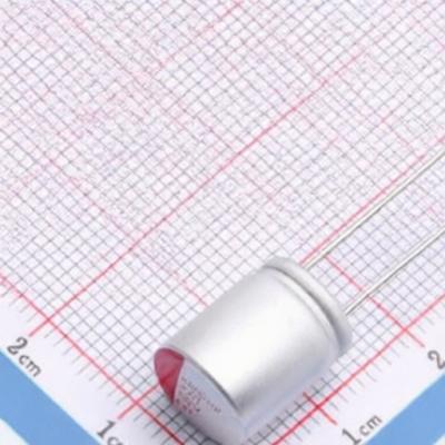 China Durable Aluminum Solid Capacitors JIERR PH50V220M10X12 Rated 50 Volts 220 Microfarads for Stability for sale