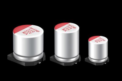 China SMD Solid Aluminum Electrolytic Capacitors JIERR MA25V100M6X8 with Wide Operating Temperature Range for sale