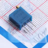 China Glass glaze potentiometer JIERR 3296W 1 502LF pre adjusted series for resistance tuning applications for sale