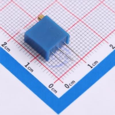 China multi turn potentiometer JIERR 3296W-1-103LF glass glaze component with 10 percent tolerance rating for sale
