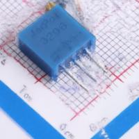 China Glass glaze potentiometer JIERR 3296W-1-503LF multi turn pre adjusted compact size performance device for sale