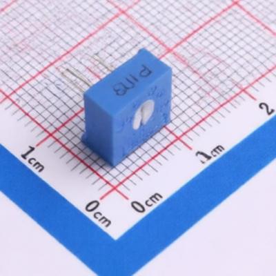 China Glass glaze potentiometer JIERR 3386P-1-103 single turn precision tuning device rated power 0.5 watt for sale