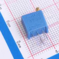 China Glass glaze pre adjusted potentiometer JIERR 3296W 1 204 for precise resistance control applications for sale
