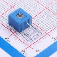 China Compact glass glaze potentiometer JIERR 3362X-1-503 single turn precision tuning component for sale