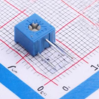 China Compact glass glaze potentiometer JIERR 3362X-1-503 single turn precision tuning component for sale