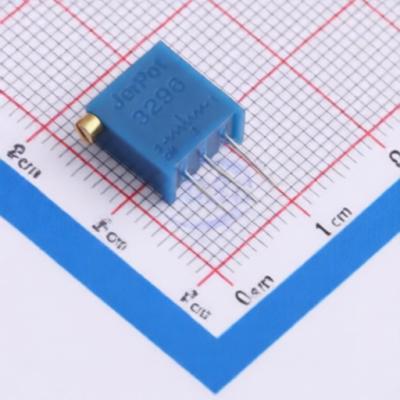 China Durable glass glaze potentiometer JIERR 3296X-1-253LF 0.5 watt multi turn resistance tuning component for sale
