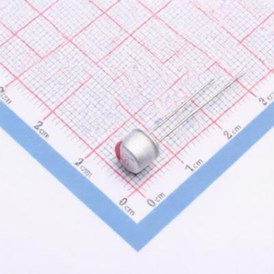 China Electronic Component JIERR PA16V220M6X5 Aluminum Solid Capacitor Rated 16V Voltage 220F Capacitance for sale