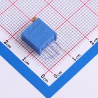 China Multi turn glass glaze potentiometer JIERR 3296W 1 504 featuring compact size and precise adjustment for sale