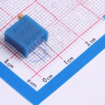 China JIERR 3296W 1 202LF pre adjusted potentiometer glass glaze series for and precise resistance control for sale