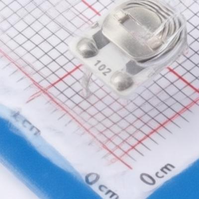 China High precision ceramic trimmer potentiometer JIERR JER805HM-102 metal glaze micro adjustment horizontal mount for sale