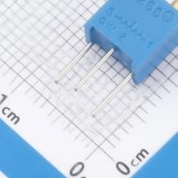 China Glass Glazed Pre Adjusted Potentiometer JIERR 3266W 1 500 with Nominal Resistance Range 10 to 5M Ohms for sale
