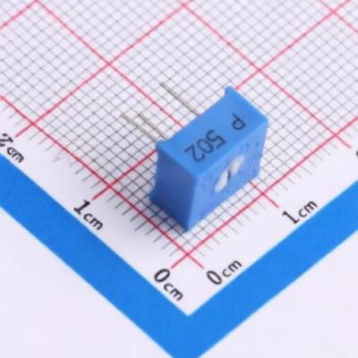 China performance glass glaze potentiometer JIERR 3386P-1-502 single turn adjustment device with compact size for sale
