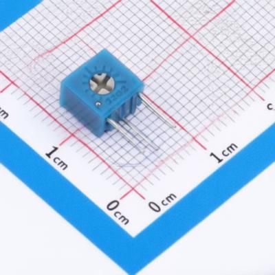China JIERR 3362S 1 105LF single turn glass glazed potentiometer offering and accurate resistance adjustment for sale