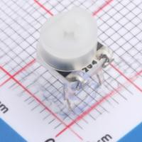 China Ceramic Trimmer Potentiometer JIERR JER655HC-204 with Linear Resistance and Metal Glaze Construction for sale