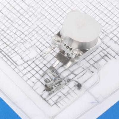 China High precision JIERR JER625VCR-104 ceramic trimmer potentiometer with resistance range 300 ohms to 2 mega ohms for sale