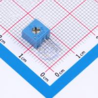 China Glass glazed pre adjusted potentiometer precision tuning single turn type JIERR 3362X 1 100 compact for sale