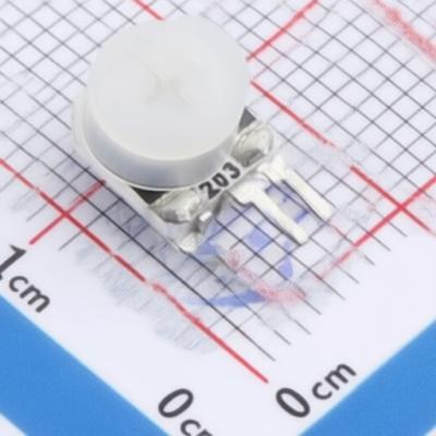 China Ceramic trimmer potentiometer JIERR JER625VC-203 with rated power 025 watts and low rotational noise for sale