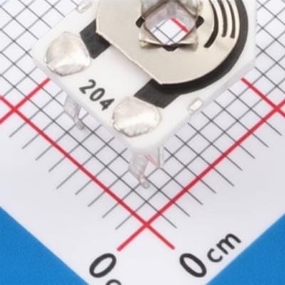 China Stable ceramic trimmer potentiometer JIERR JER805H-204 with low wiper noise and rated power of 0.5 watts for sale