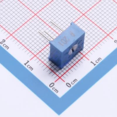 China Glass glaze pre adjusted potentiometer JIERR 3386P 1 201 multi turn precise resistance tuning device for sale