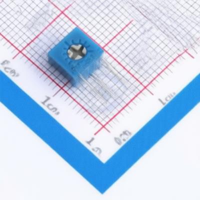 China Single turn glass glazed potentiometer JIERR 3362S-1-200LF with performance and 0.5 watt power rating for sale
