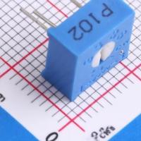 China Glass glaze potentiometer JIERR 3386P 1 102 operating temperature range minus 55 to plus 100 degrees for sale
