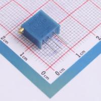 China Multi turn glass glaze potentiometer JIERR 3296X 1 100LF pre adjusted for precise resistance tuning for sale