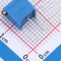 China JIERR 3266X 1 501 Glass Pre Adjusted Potentiometer with Resistance Range from 10 Ohms to 5 Mega Ohms for sale