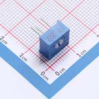 China JIERR 3386P 1 202LF Multi Turn Glass Pre Adjusted Potentiometer Rated Power 05W Resistance Range 10 to 5M for sale