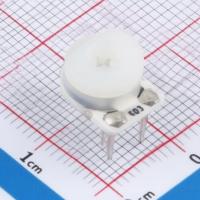 China Metal Glaze Ceramic Trimmer Potentiometer JIERR JER805HCS503 Rated Power 05W Resistance Range 300 to 2M for sale