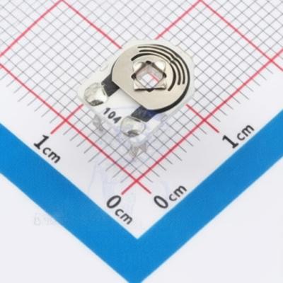 China Metal Glass Glaze Ceramic Trimmer Potentiometer Rated Power 05W Resistance 300 to 2M JIERR JER805H104 for sale
