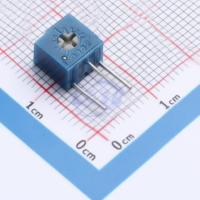 China Glass Pre Adjusted Potentiometer JIERR 3362X 1 205LF Single Turn Precision Resistance Component for sale